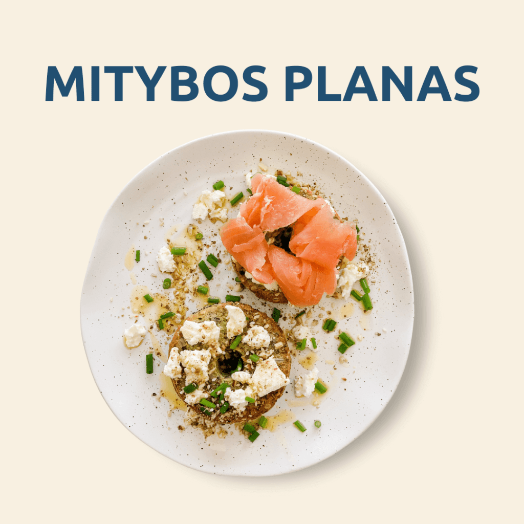 Mitybos Planas Sportuojantiems: Sudarymas [+Palaikymas] | Sportuojantys